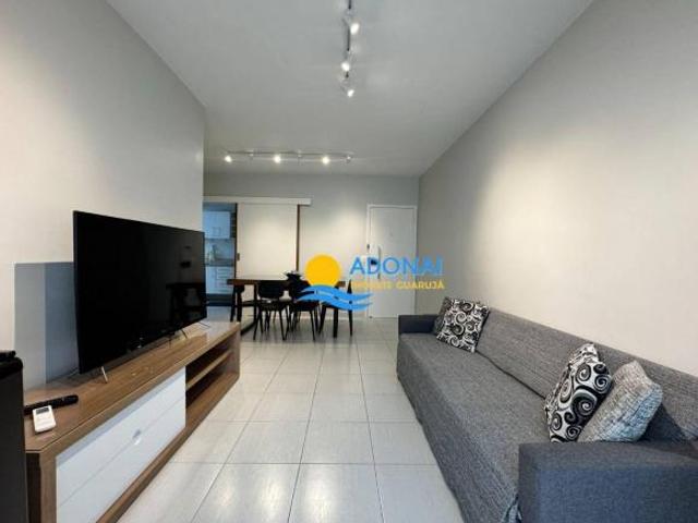 Apartamento beira mar com sacada — Enseada — Guarujá