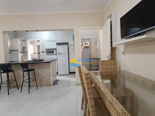 Apartamento beira mar com sacada — Enseada — Guarujá