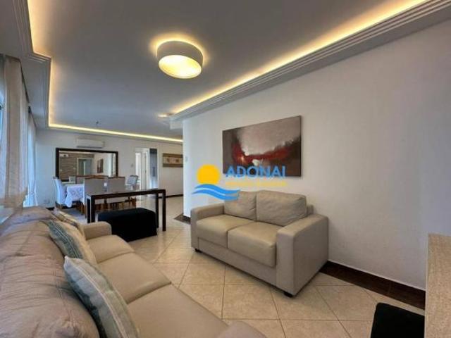 Apartamento beira mar com sacada — Jardim Asturias — Guarujá