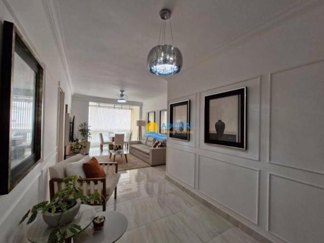 Apartamento beira mar com sacada — Pitangueiras — Guarujá