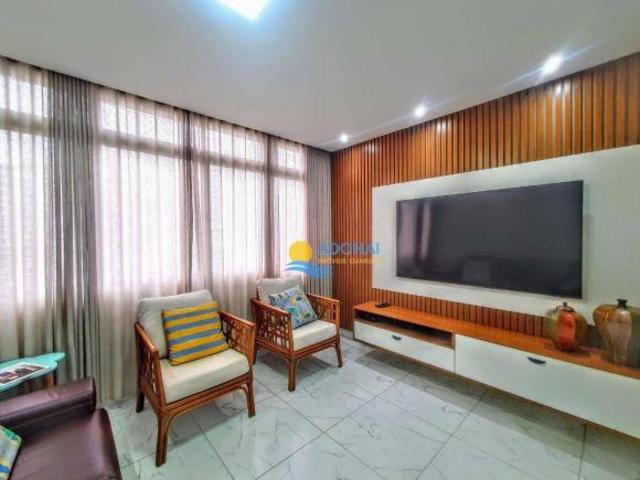 Apartamento beira mar com sacada — Pitangueiras — Guarujá