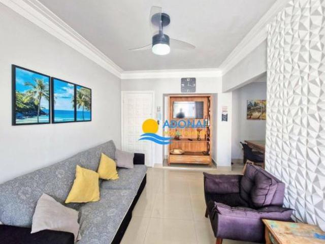 Apartamento beira mar com sacada — Pitangueiras — Guarujá