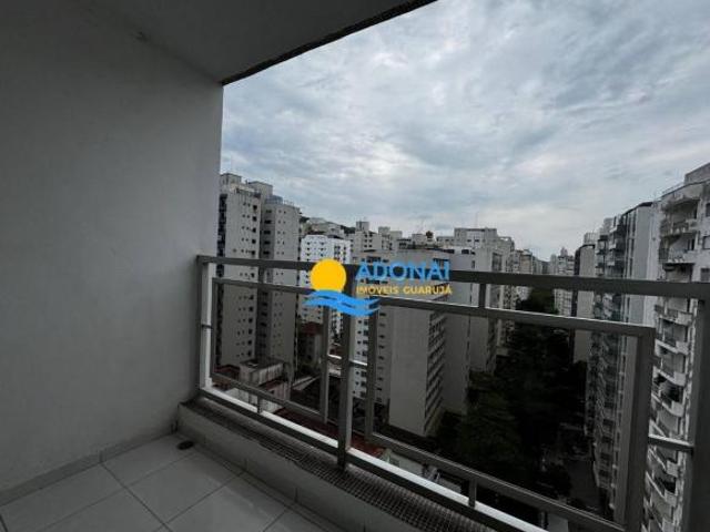 Apartamento beira mar com sacada — Pitangueiras — Guarujá
