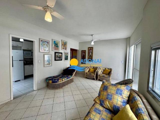 Apartamento beira mar com sacada — Pitangueiras — Guarujá