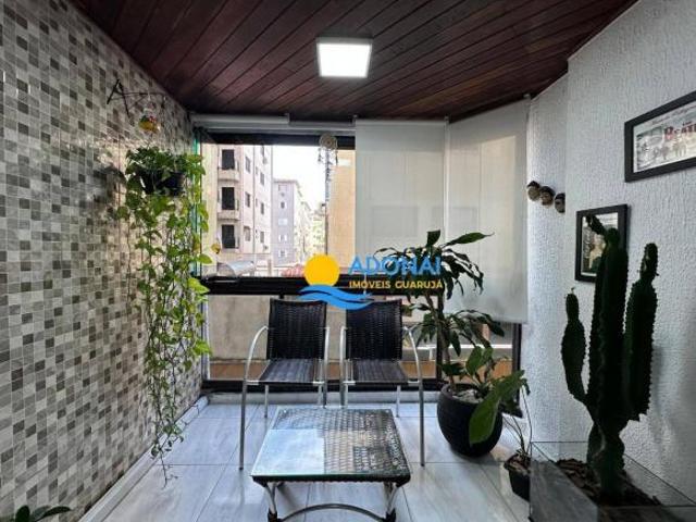Apartamento beira mar com varanda gourmet — Tombo — Guarujá