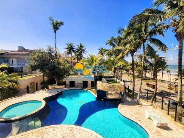 Apartamento beira mar com varanda gourmet — Tombo — Guarujá