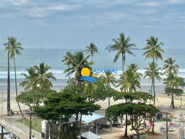 Apartamento beira mar com varanda gourmet — Centro — Guarujá