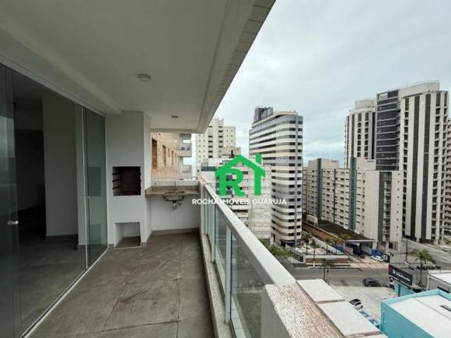 Apartamento beira mar com varanda gourmet e lazer completo – Astúrias, Guarujá