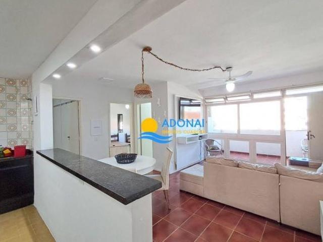 Apartamento beira mar com varanda gourmet — Enseada — Guarujá