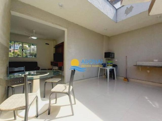 Apartamento beira mar com varanda gourmet — Enseada — Guarujá