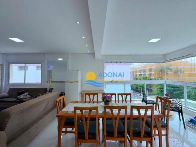 Apartamento beira mar com varanda gourmet — Enseada — Guarujá