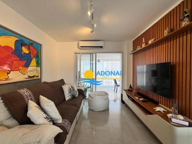 Apartamento beira mar com varanda gourmet — Enseada — Guarujá