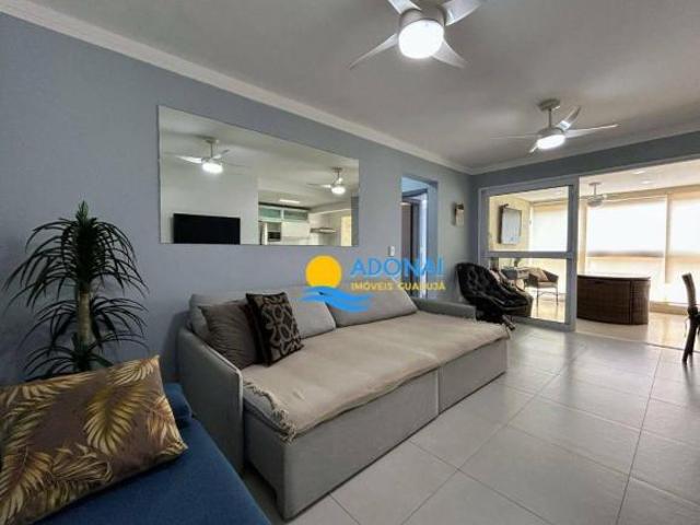 Apartamento beira mar com varanda gourmet — Enseada — Guarujá