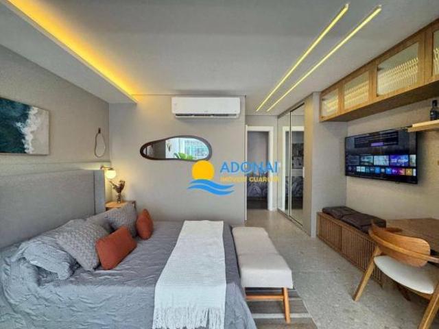 Apartamento beira mar com varanda gourmet — Jardim Las Palmas — Guarujá