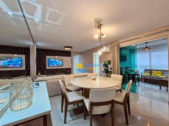 Apartamento beira mar com varanda gourmet — Pitangueiras — Guarujá