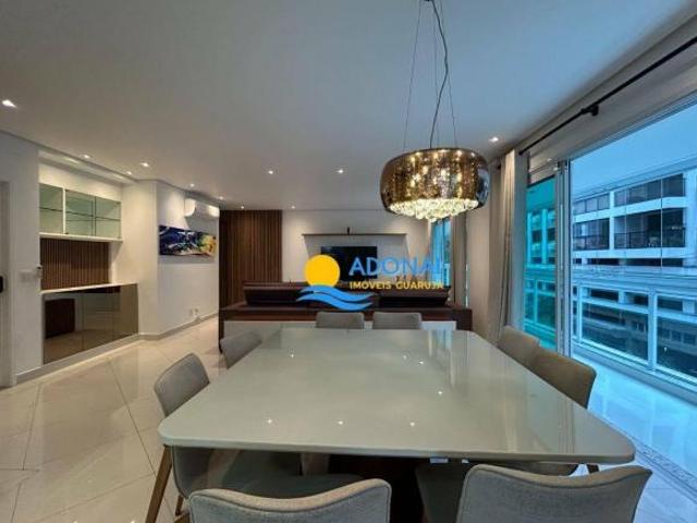 Apartamento beira mar com varanda gourmet — Pitangueiras — Guarujá