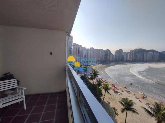 Apartamento beira mar com vista — Astúrias — Guarujá