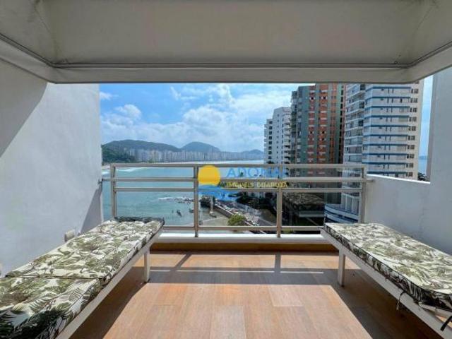 Apartamento beira mar com vista — Astúrias — Guarujá