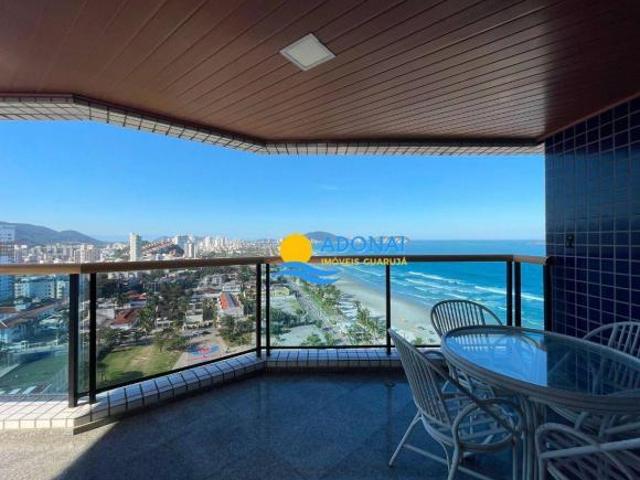 Apartamento beira mar com vista — Enseada — Guarujá