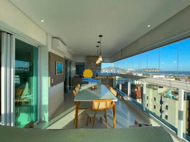 Apartamento beira mar com vista — Enseada — Guarujá