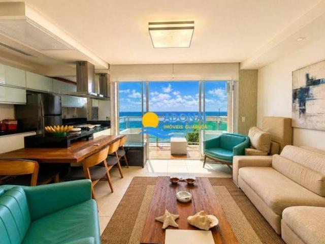 Apartamento beira mar com vista — Enseada — Guarujá