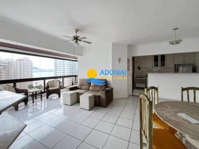Apartamento beira mar com vista —Jardim Astúrias — Guarujá