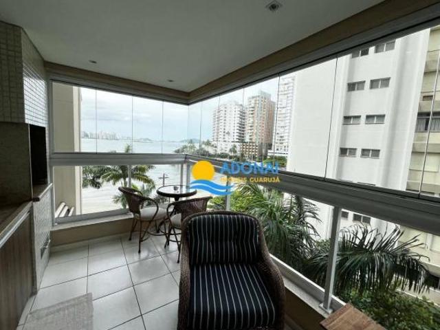 Apartamento beira mar com vista — Jardim Asturias — Guarujá