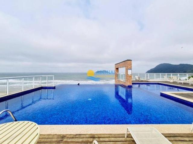 Apartamento beira mar com vista — Tombo — Guarujá