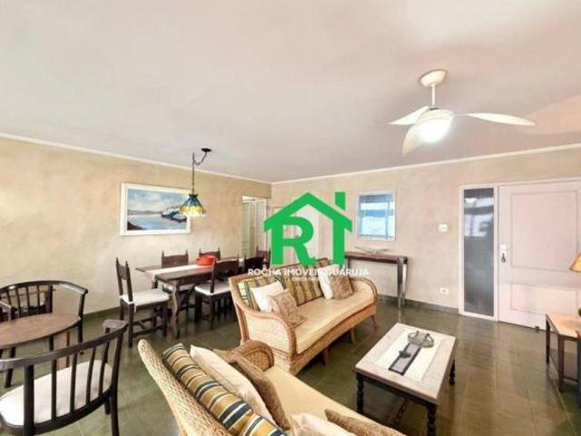 Apartamento beira mar com 3 quartos, 1 suíte à venda na Pitangueiras, Guarujá