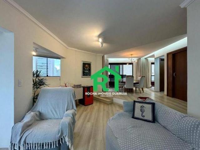 Apartamento beira mar com 4 quartos 2 suítes, 2 vagas, lazer à venda em Astúrias, Guarujá