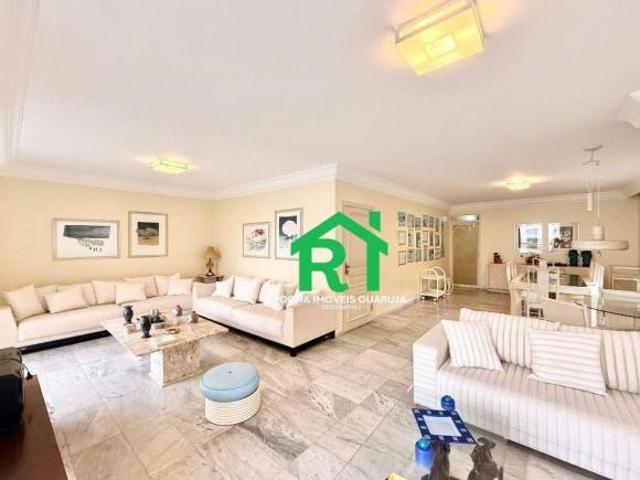 Apartamento Beira mar com 4 quartos, 2 suítes e 2 vagas à venda na Pitangueiras, Guarujá