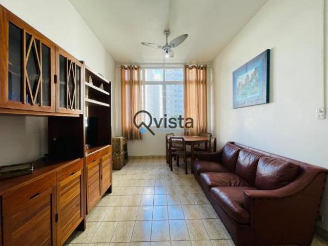 Apartamento beira mar à venda em Pitangueiras Guarujá, SP, 1 dormitório, 50.