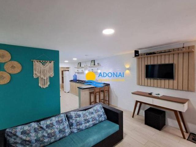 Apartamento beira mar reformado — Enseada — Guarujá