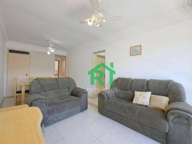 Apartamento Beira Mar, Reformado, 2 Dormitórios 1 Suíte, 1 Vaga, Pitangueiras, Guarujá/SP