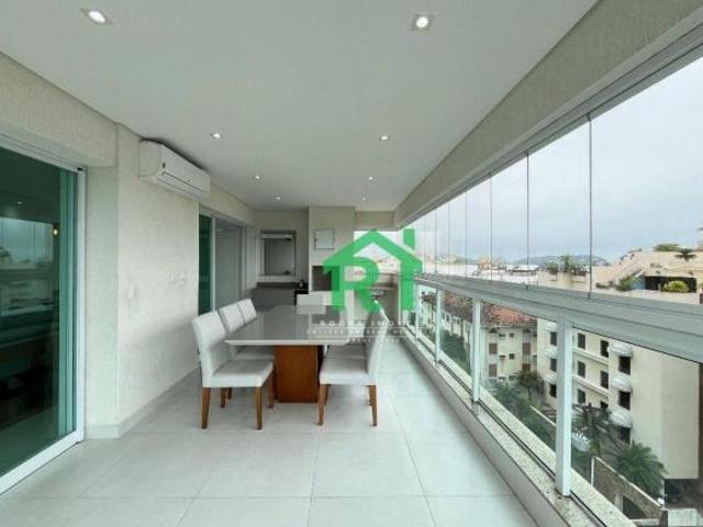 Apartamento Beira Mar, Reformado, 3 Dormitórios 3 Suítes, 2 Vagas, Lazer, Enseada, Guarujá/SP