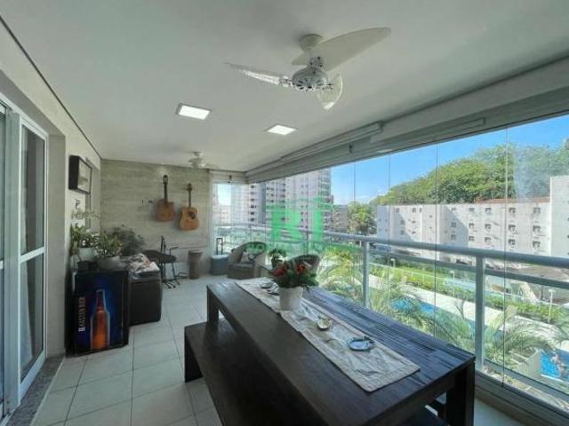 Apartamento Beira Mar, Varanda Gourmet, 3 Dormitórios, 2 Vagas, Área de Lazer, Astúrias, Guarujá/SP