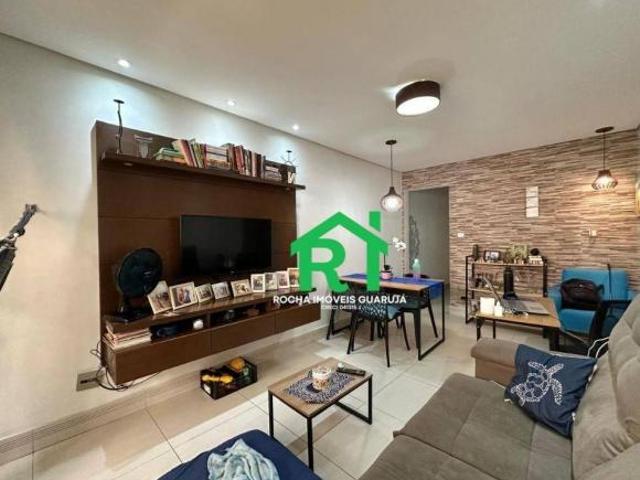Apartamento beira mar, vista mar com 2 quartos 2 suítes, 1 vaga à venda em Pitangueiras, Guarujá