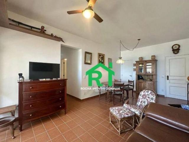 Apartamento beira mar, vista mar com 3 quartos, 1 vaga, lazer à venda em Pitangueiras, Guarujá