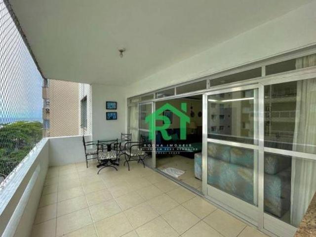 Apartamento Beira mar, Vista Mar, 3 Dormitórios 1 Suíte, 2 Vagas, Pitangueiras, Guarujá/SP