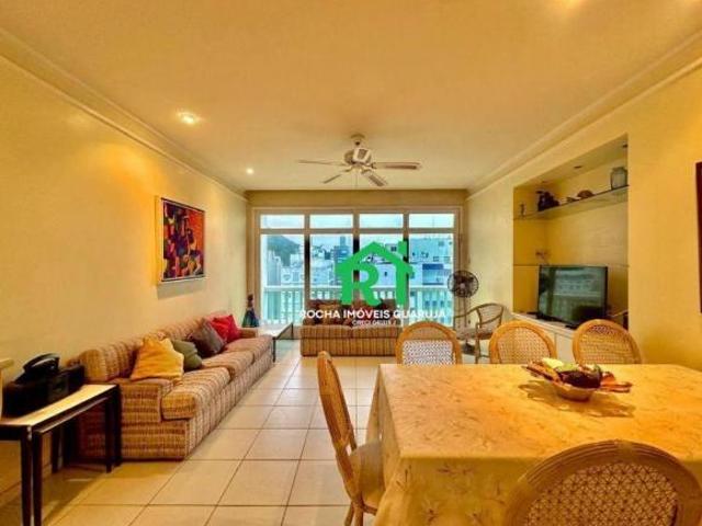 Apartamento beira mar, vista mar, 4 dormitórios, Pitangueiras, Guarujá/SP