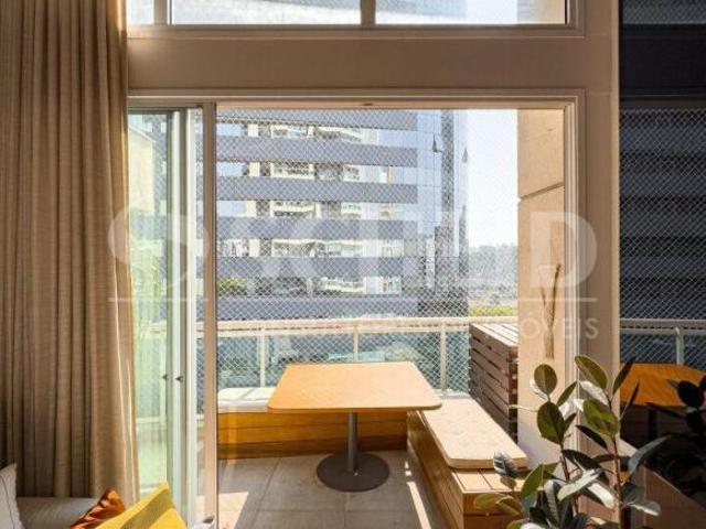 Apartamento Brooklin 160m², 3 quartos, 1 suíte, closet, mezanino, terraço, sala, cozinha planejada