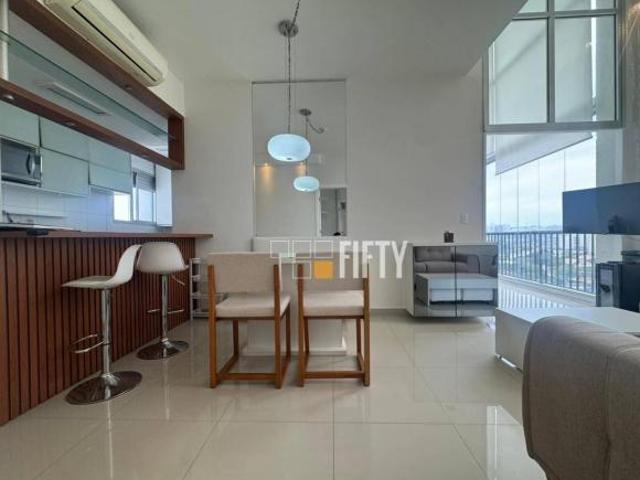 Apartamento Brooklin vista Hípica com 2 suites 2 vagas mobiliado !