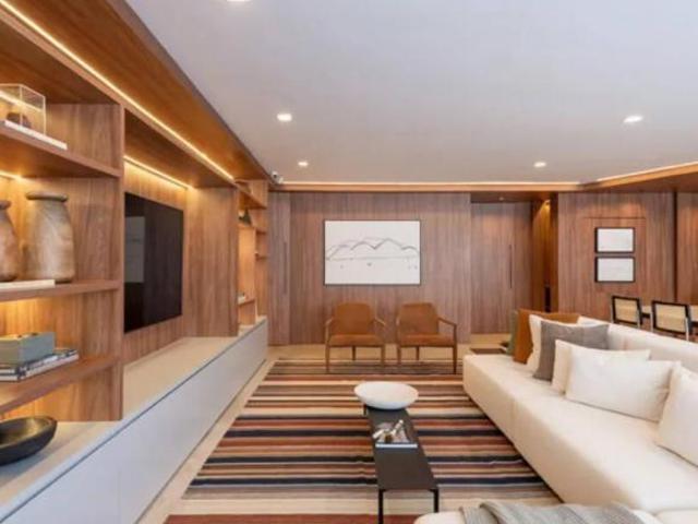 Apartamento Brooklin com 3 quartos sendo 3 suites, 3 vagas, 244m²