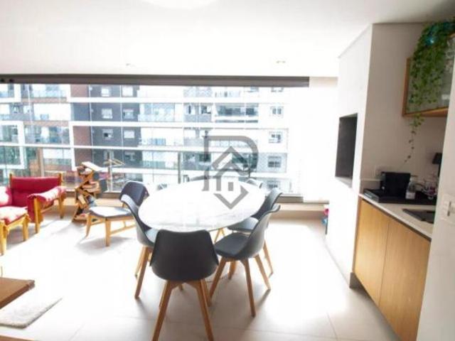 Apartamento brooklin Condomínio Habitarte 2 sala ampliada