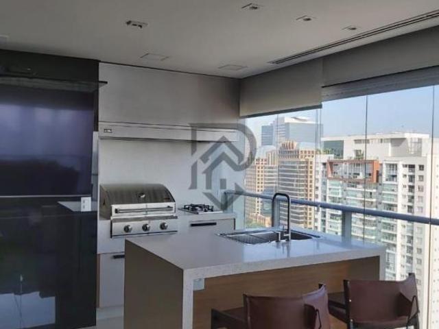 Apartamento brooklin decorado andar alto vista livre