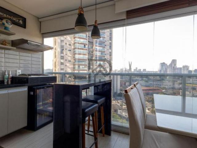 Apartamento brooklin mobiliado porteira fechada