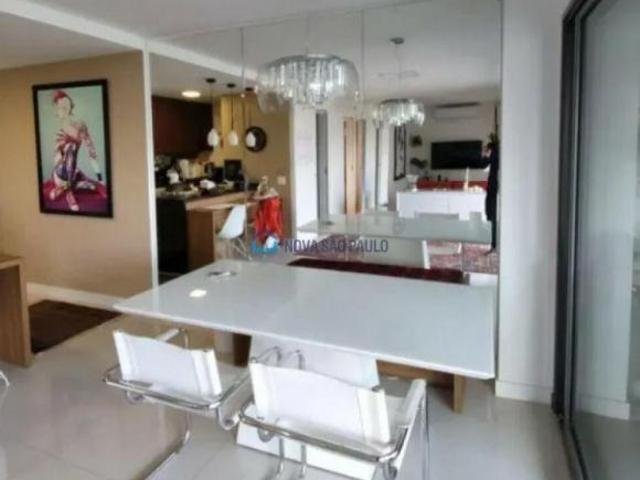 Apartamento Brooklin Paulista com 82m², 1 dormitório suíte, 2 vagas de garagem !