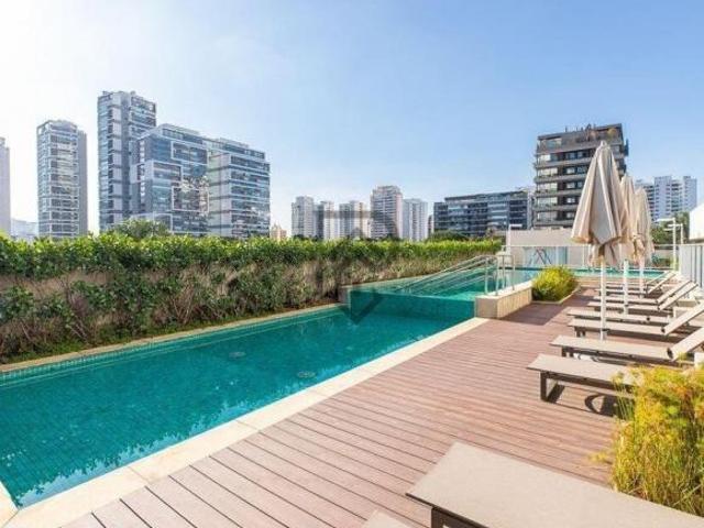 Apartamento brooklin pronto para morar andar alto vista livre