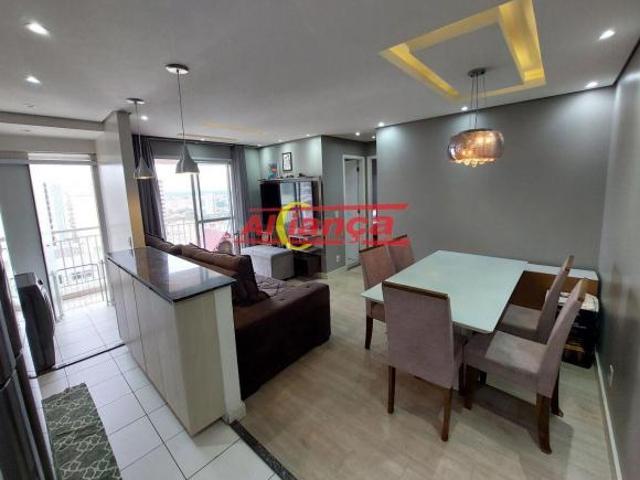 Apartamento c/ Varanda 53m² Jd Flor da Montanha Guarulhos