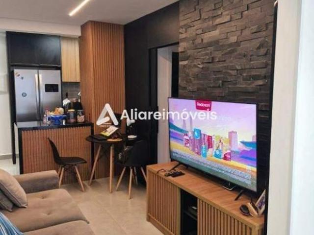 Apartamento c/ 2 quartos, 1 suíte e 1 vaga, 58m², à venda no Condomínio Charme da Vila, no bairro Vi